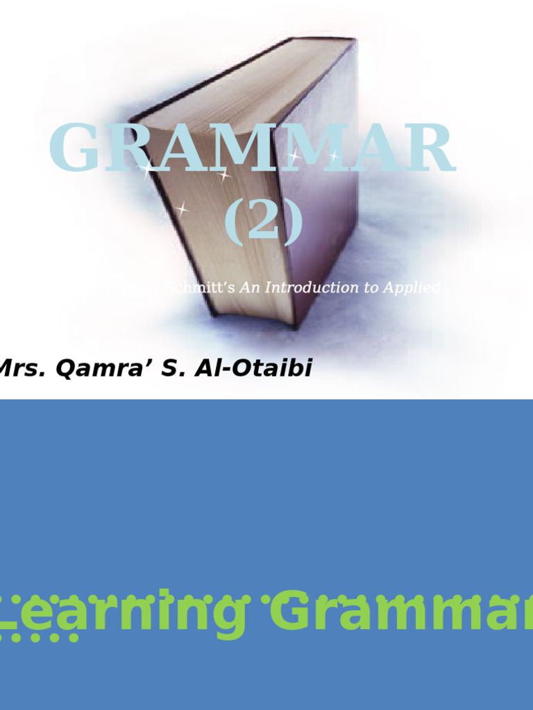 Grammar 2 | PDF