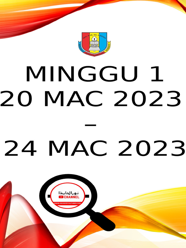 Pembahagi Minggu Rph 2023 | PDF
