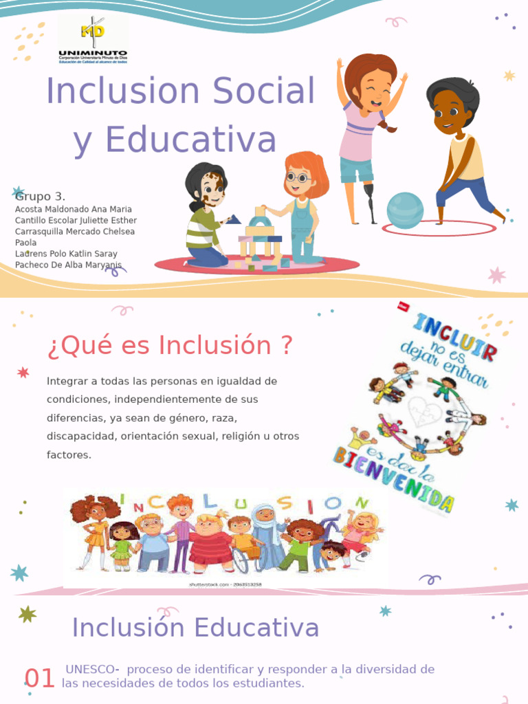 Inclusion Social y Educativa | PDF