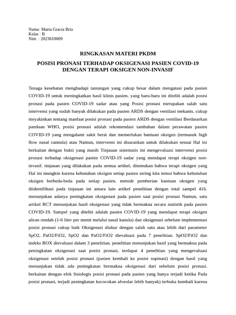 Tugas PKDM Grace | PDF