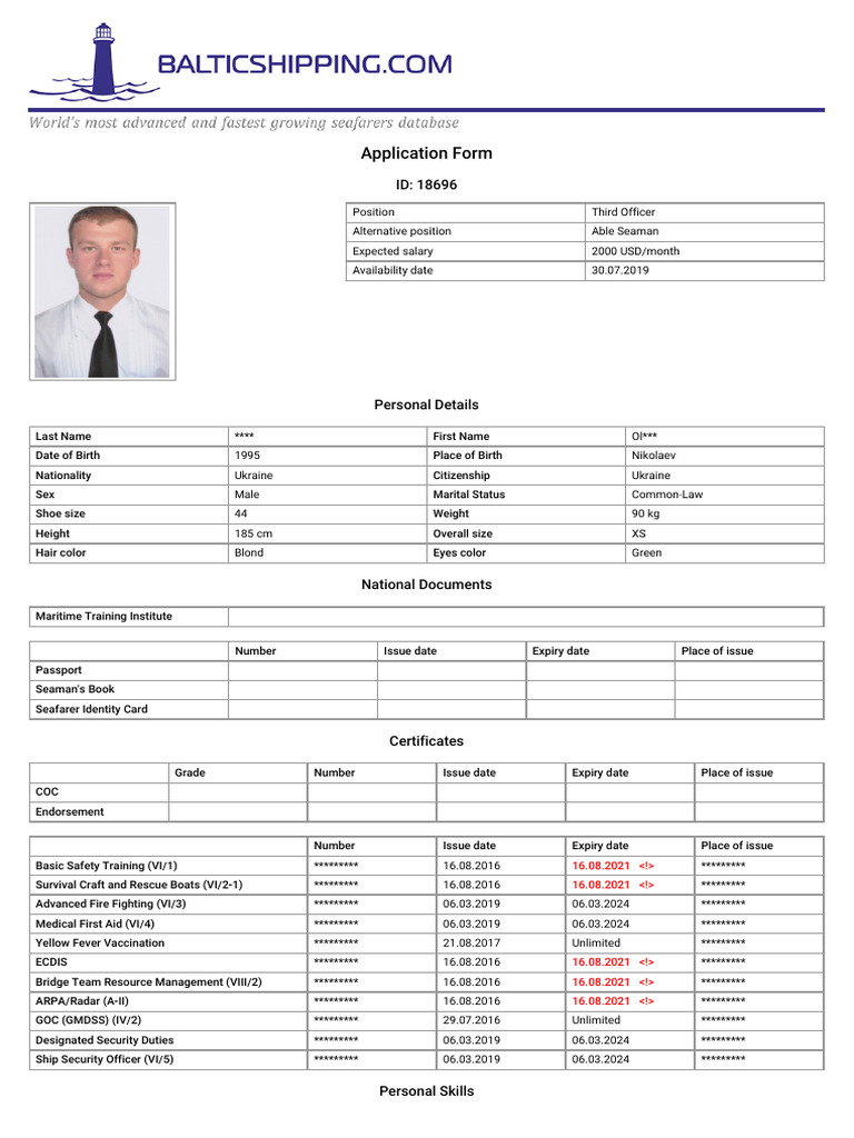 CV_Third_Officer_Ol________ (1) | PDF