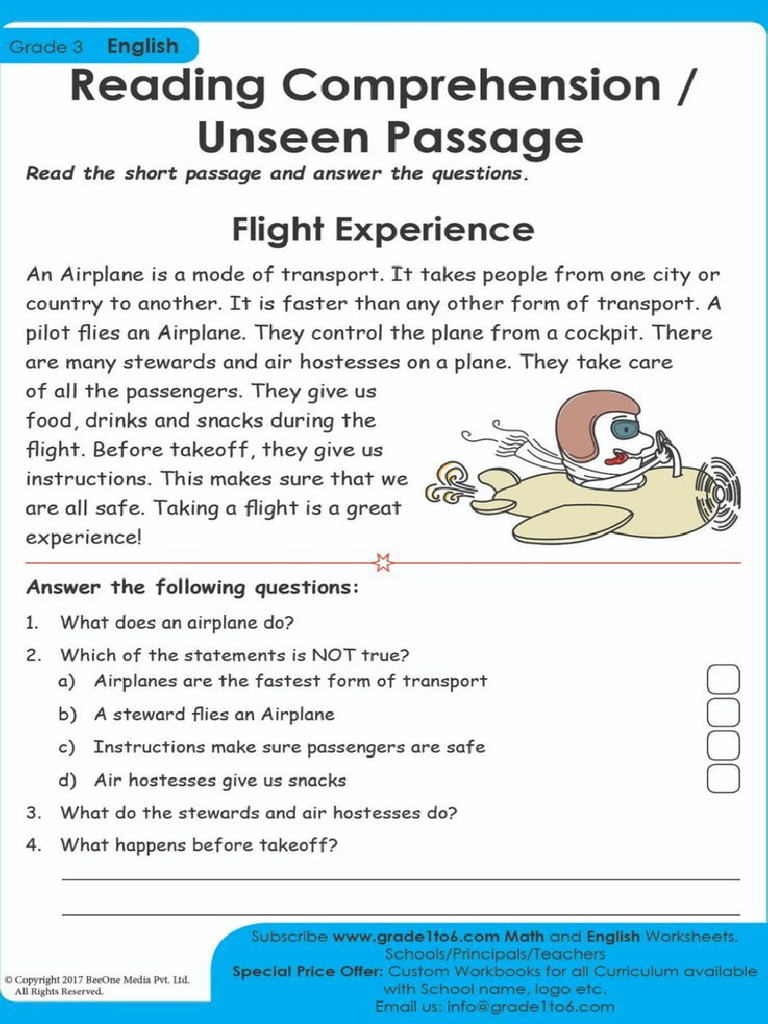 Short English Test | PDF