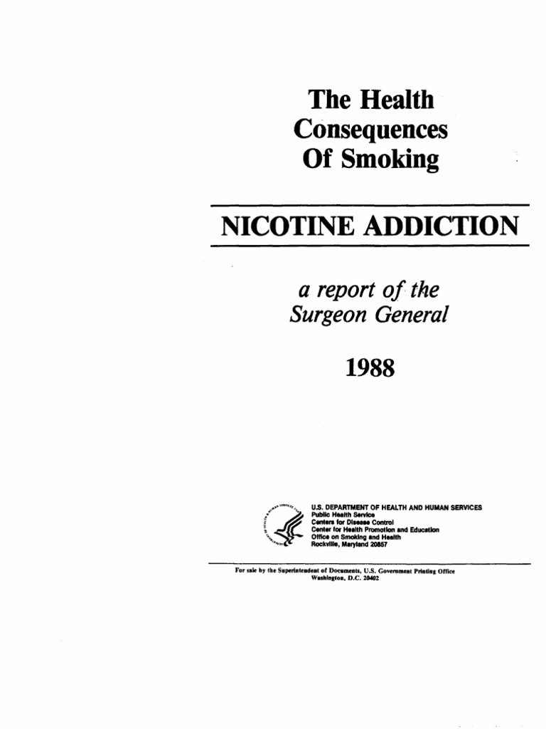 The Health Consequences of Smoking | PDF | Tobacco Smoking | Addiction