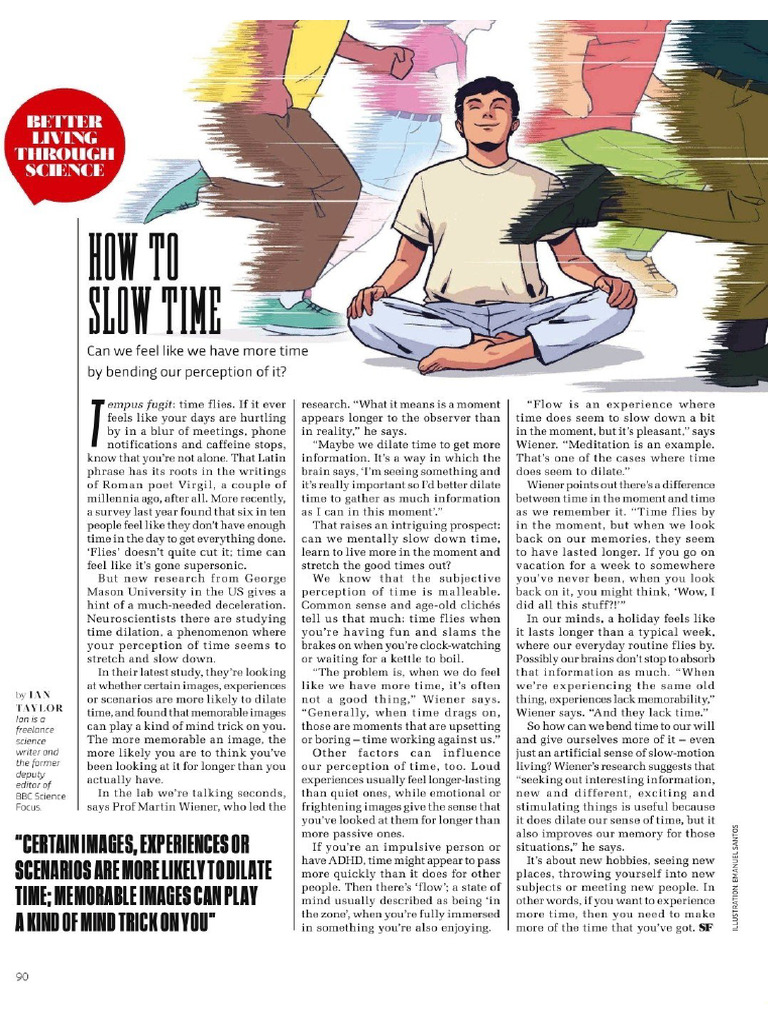 How To Slow Time | PDF