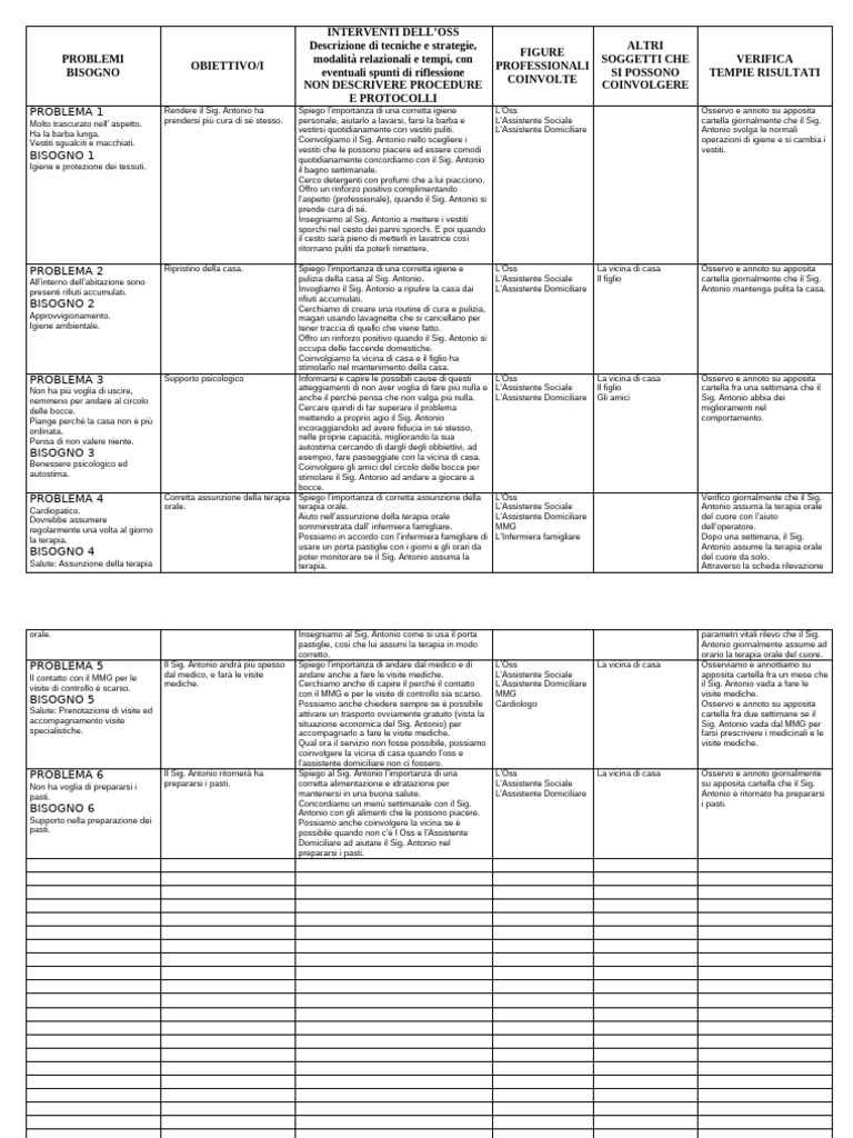 Matrice Per Svolgere PAI A3 VUOTO | PDF