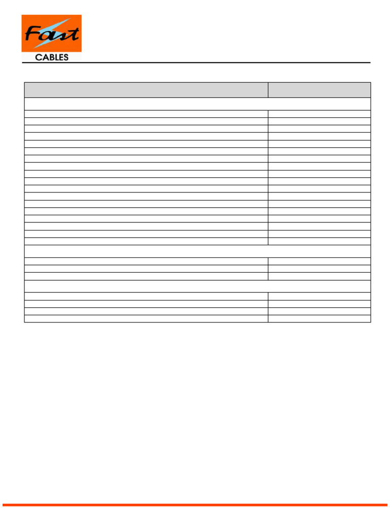 240mm SQ Single Core Aluminum | PDF