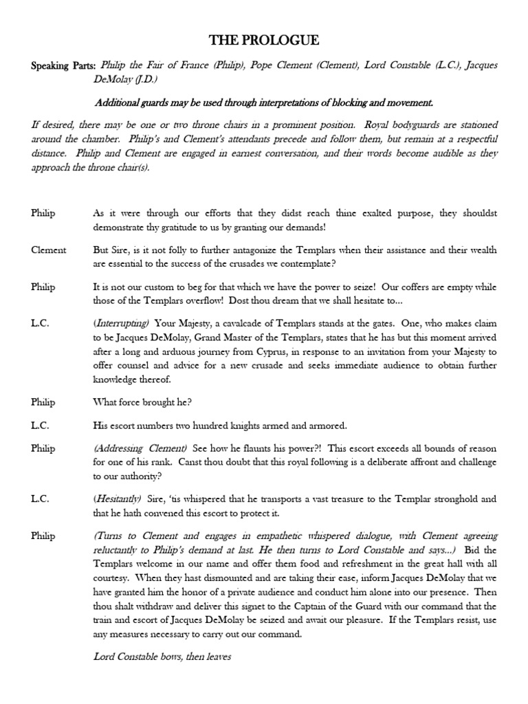 the_prologue DI | PDF