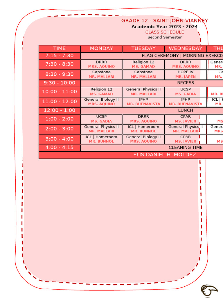 12 - SJV - 3rd Quarter Notes | PDF