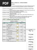 Lesson Plan in Accounting 2.3 | PDF | Debits And Credits | Teaching