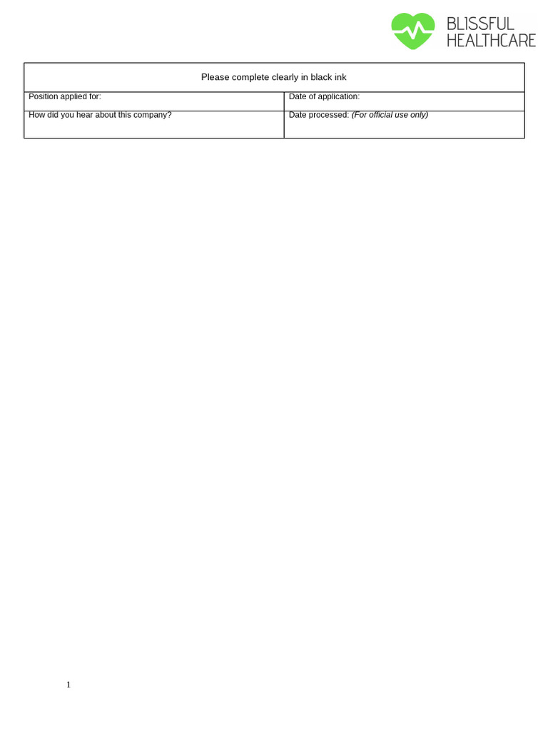 Internet Application Form | PDF