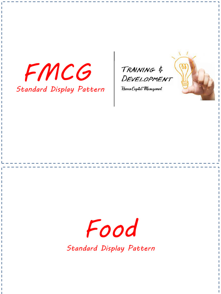 FMCG SDP | PDF
