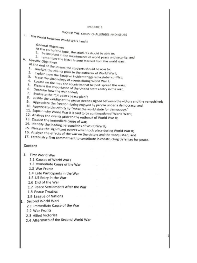 WH-Module-7 For You | PDF