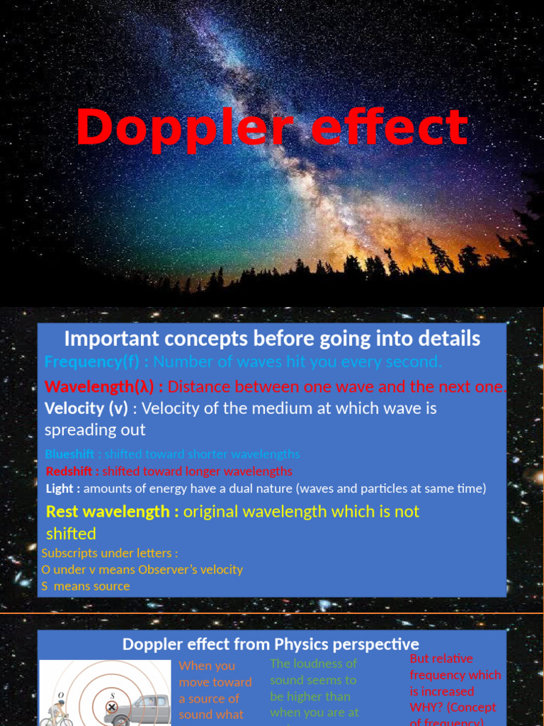 Doppler Effect | PDF