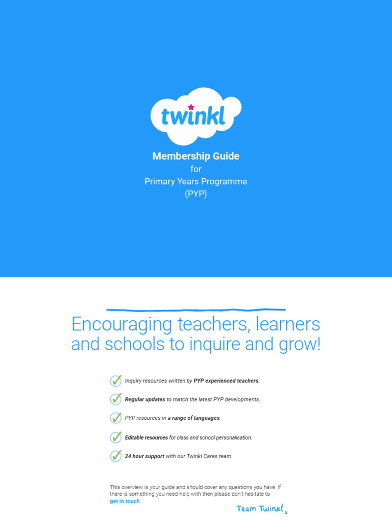 Membership Guide PYP | PDF