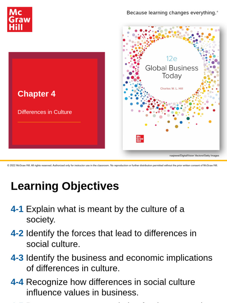 Hill GBT12e Ch04 PPT Accessible | PDF