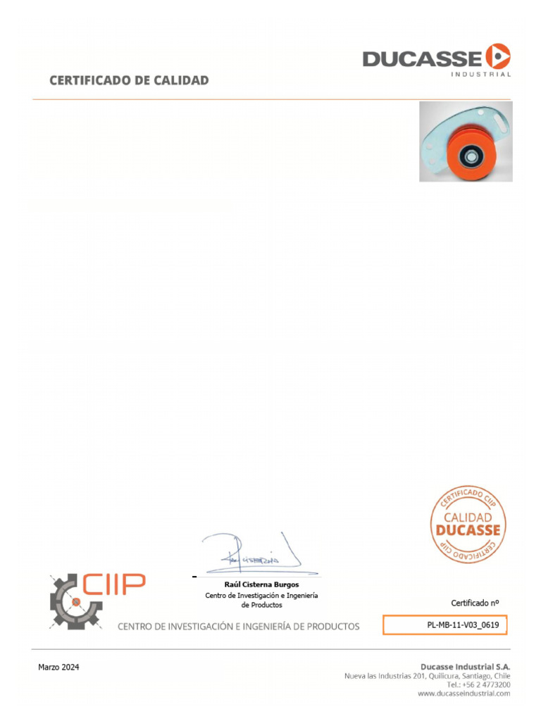 FICHA TECNICA D52 | PDF