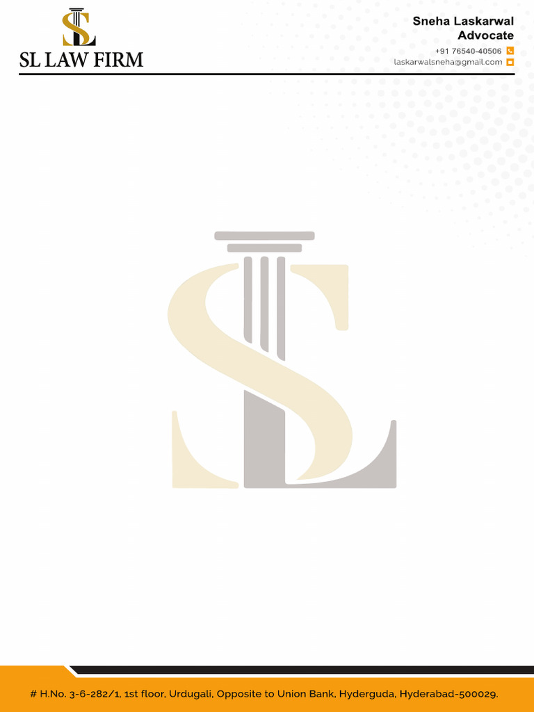 SL Law Firm Letter Head | PDF