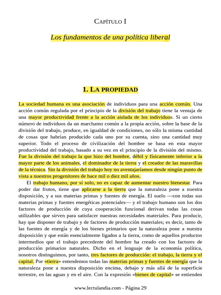 Liberalismo Ludwig Von Mises Pages 29 61 | PDF | Esclavitud | Historia
