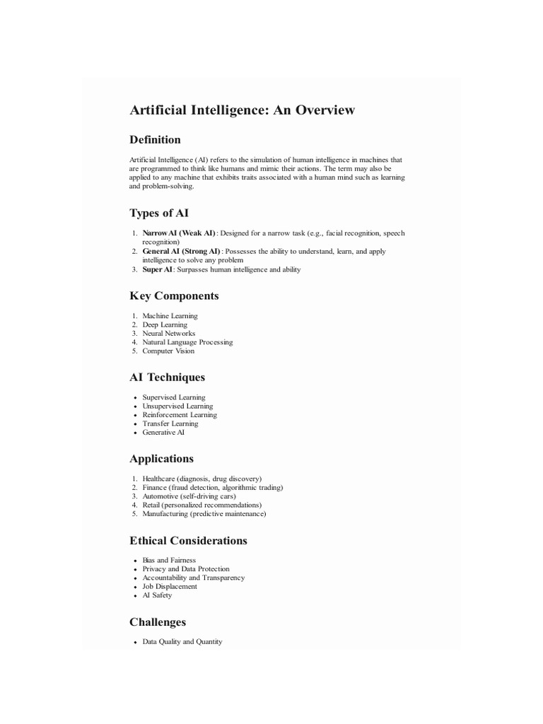 artificial-intelligence-overview | PDF