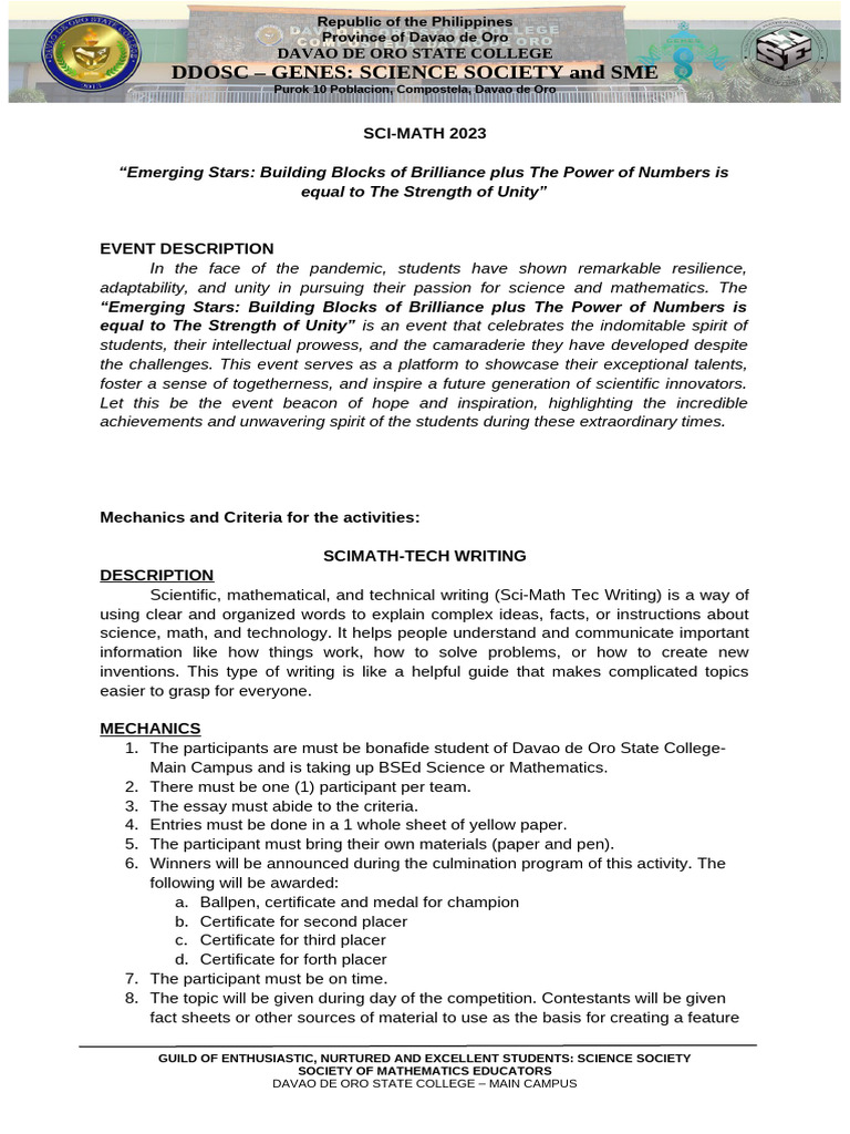 SCI-MATH-ACTIVITIES-BOOKLET-final | PDF