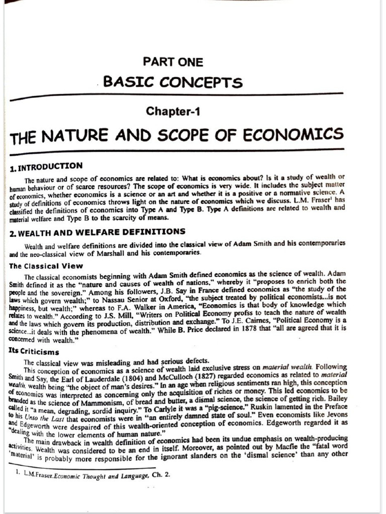 Economics unit 1. pdf | PDF