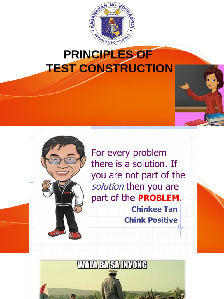 Test Construction Lecture | PDF