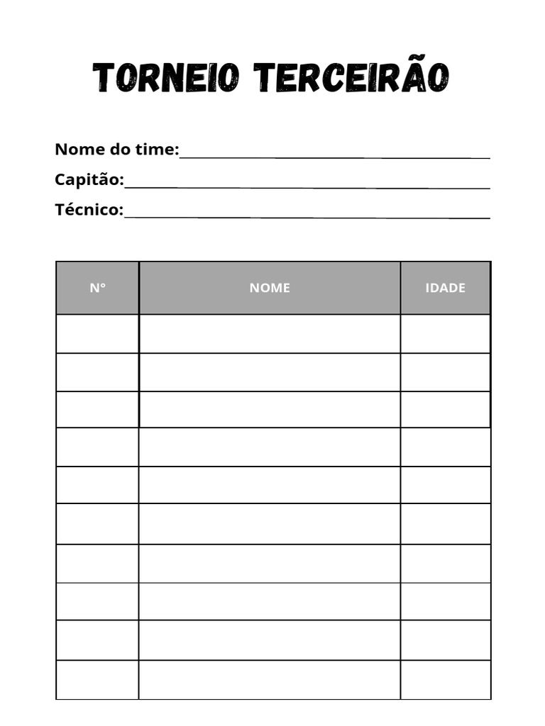 Torneio Terceirão - 20240819 - 162719 - 0000 | PDF