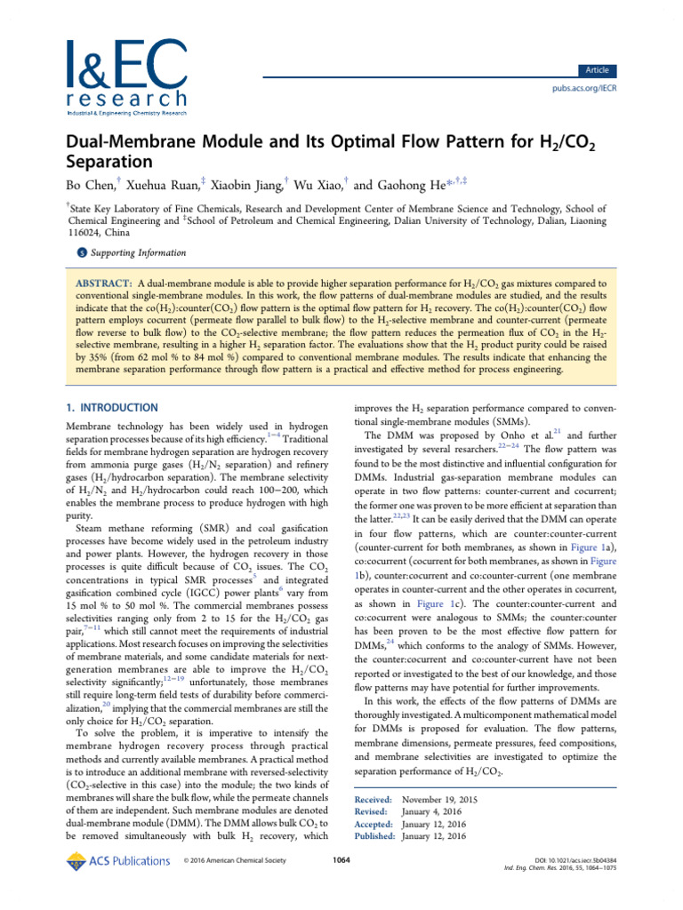 Dual Membrane Model | PDF