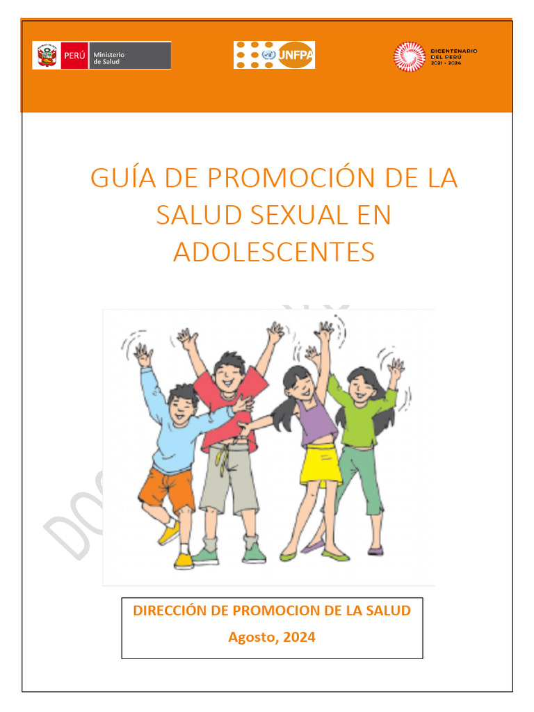 Guía De Salud Sexual Para Adolescentes Pdf