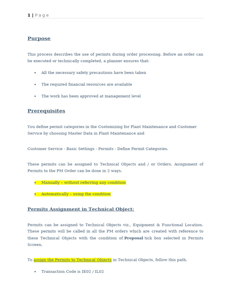 Permits | PDF