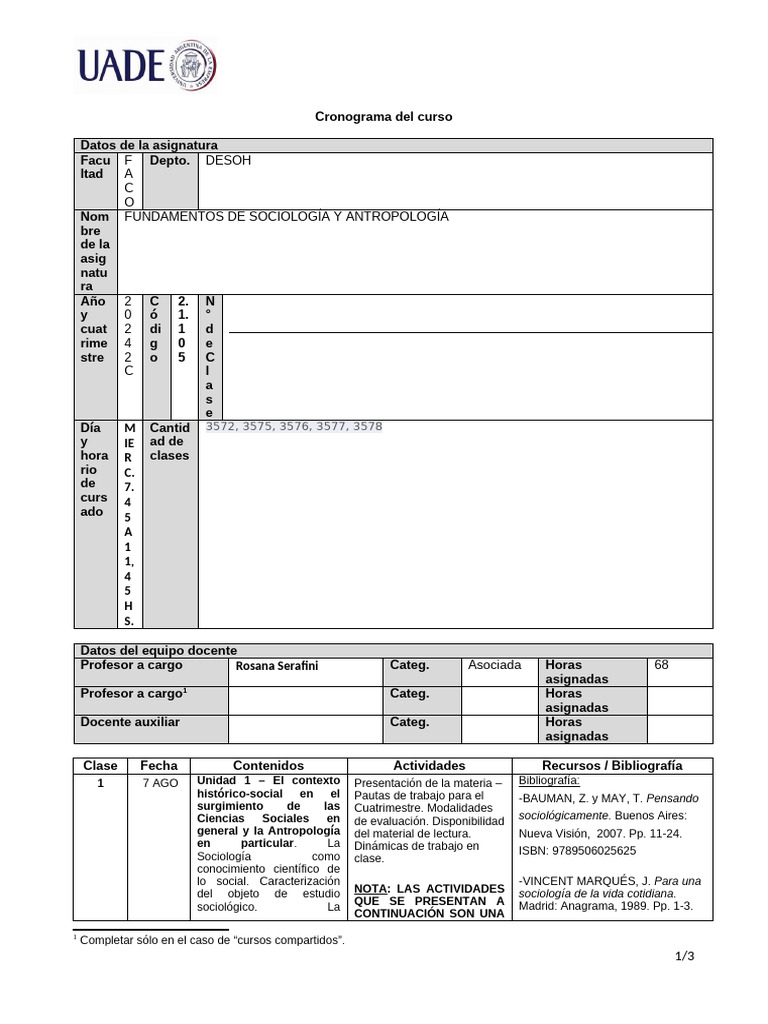 CRONOGRAMA 2C 2024__MIERC | PDF