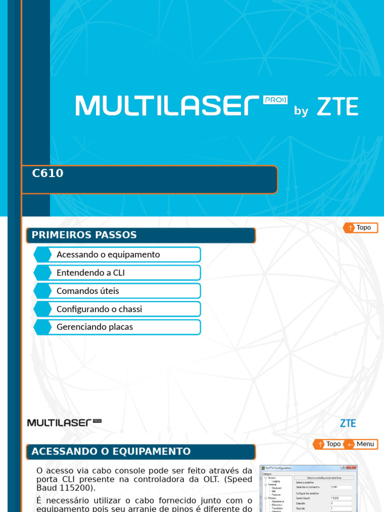 Multilaser PRO by ZTE - Primeiros Passos C6xx | PDF