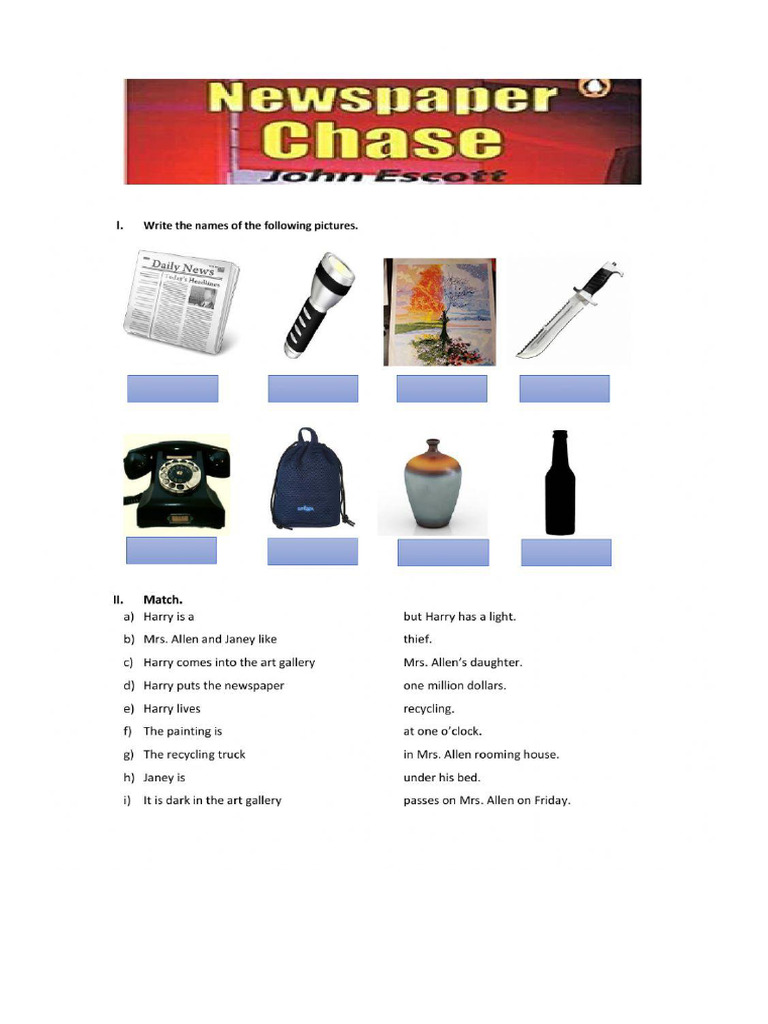 TP Newspaper Chase | PDF
