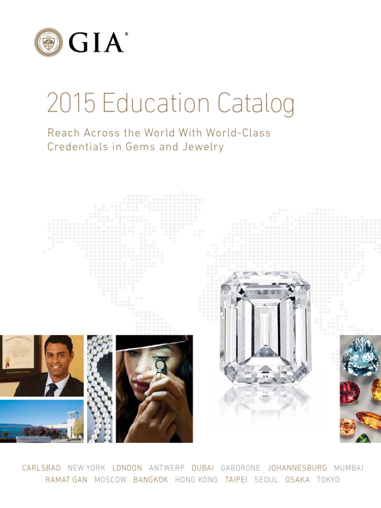 GIA 2015 Education Catalog | PDF