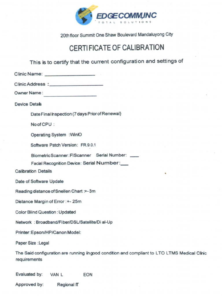 Medical-Calibration20240828 08525161 | PDF