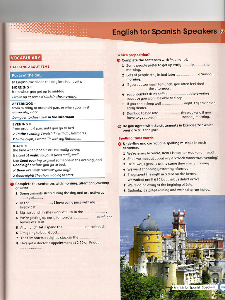 English For Spanish Speakers | PDF