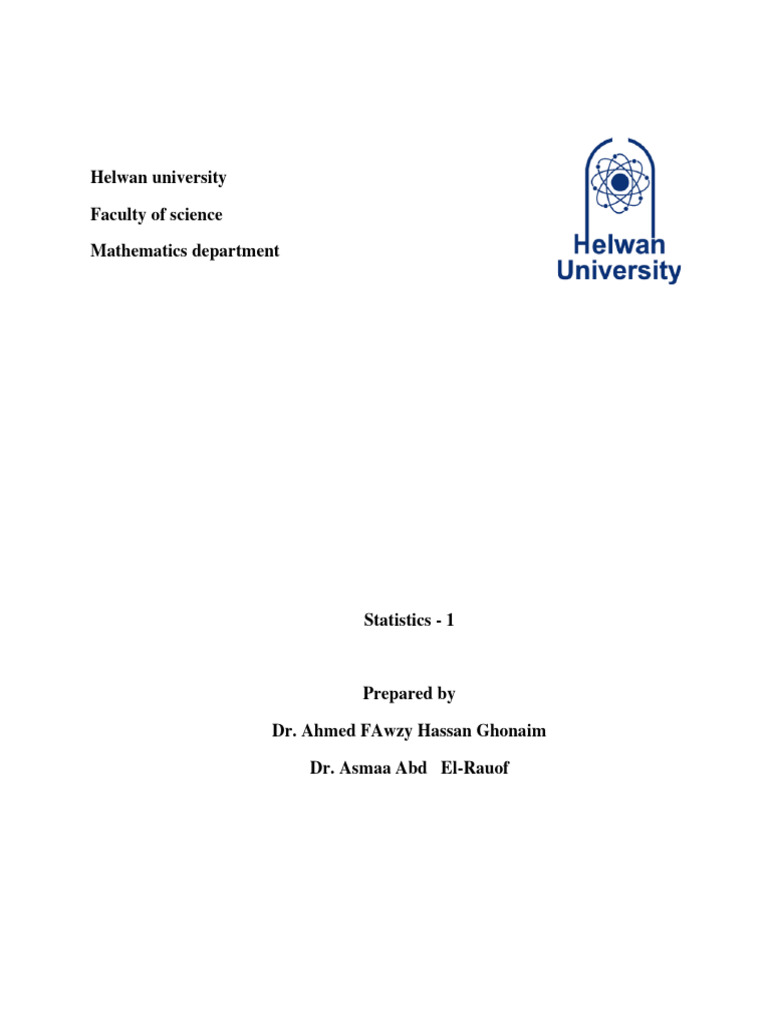 Statistics Book | PDF
