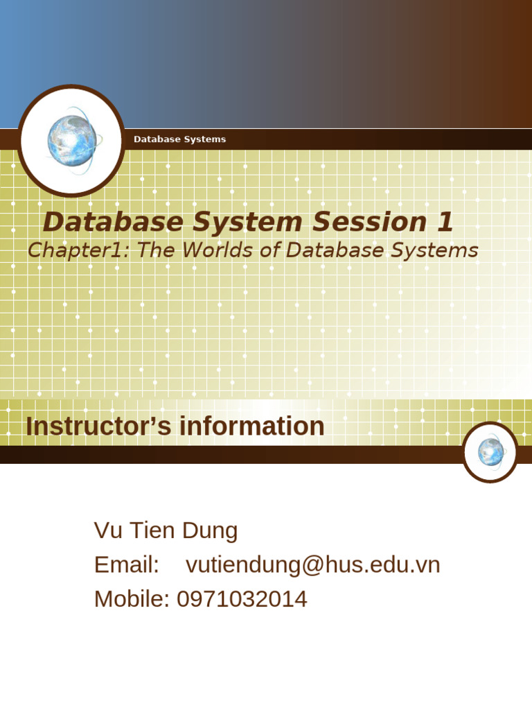 1_-_Chapter_1_-_The_worlds_of_Database_Systems | PDF