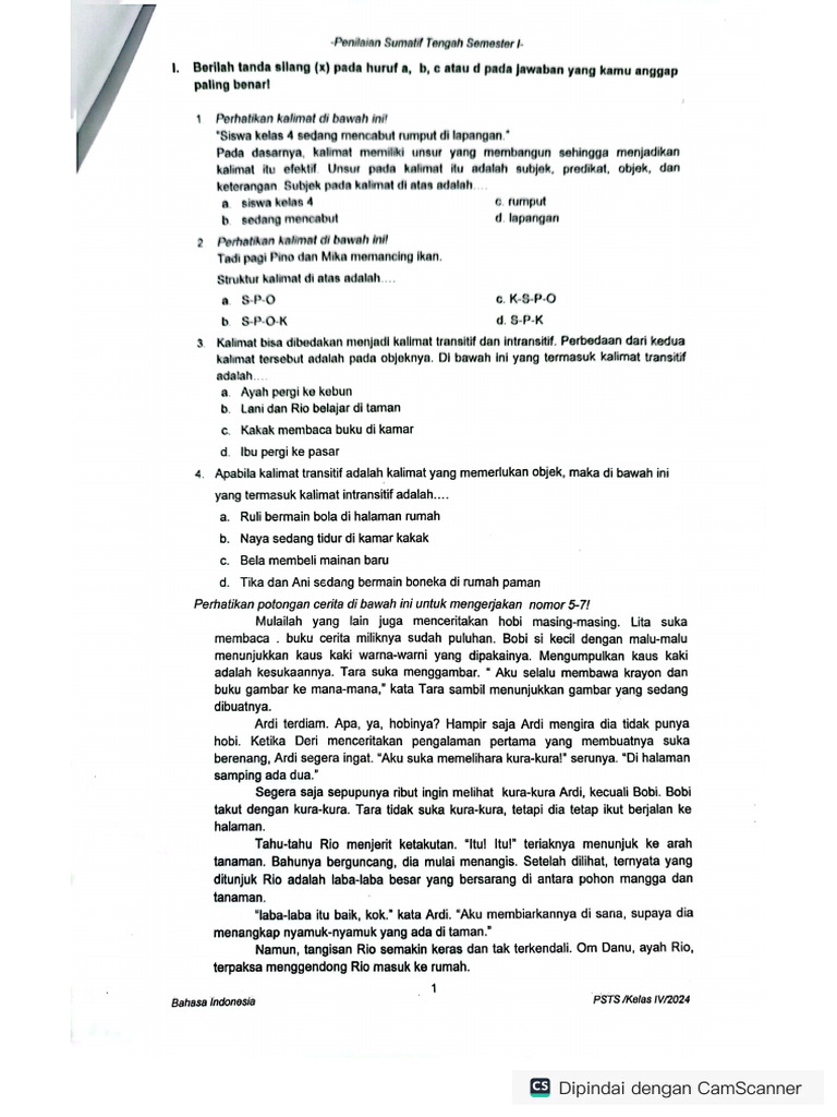 Bahsa Indonesia | PDF