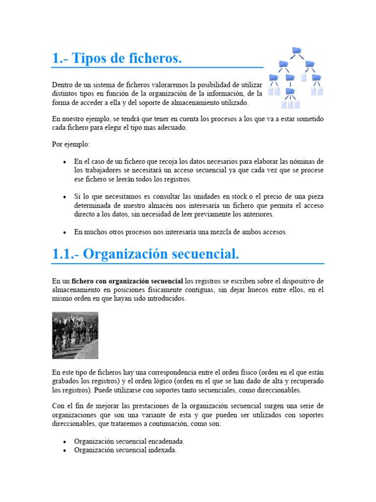 GTB - UT01.2.C1 - Tipos de Ficheros | PDF