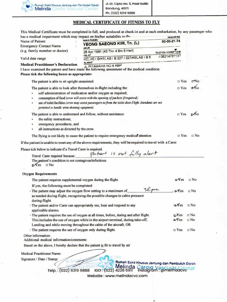 Fit To Fly Tn. | PDF