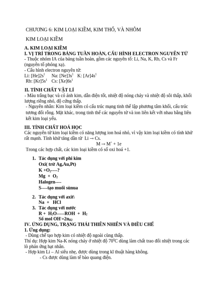 Bai Tap Kim Lo I Kiem | PDF