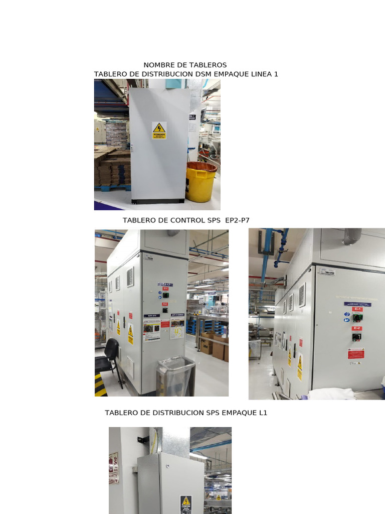 Nombre de Tableros | PDF