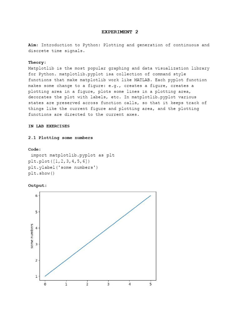 Experiment 2 Pdf