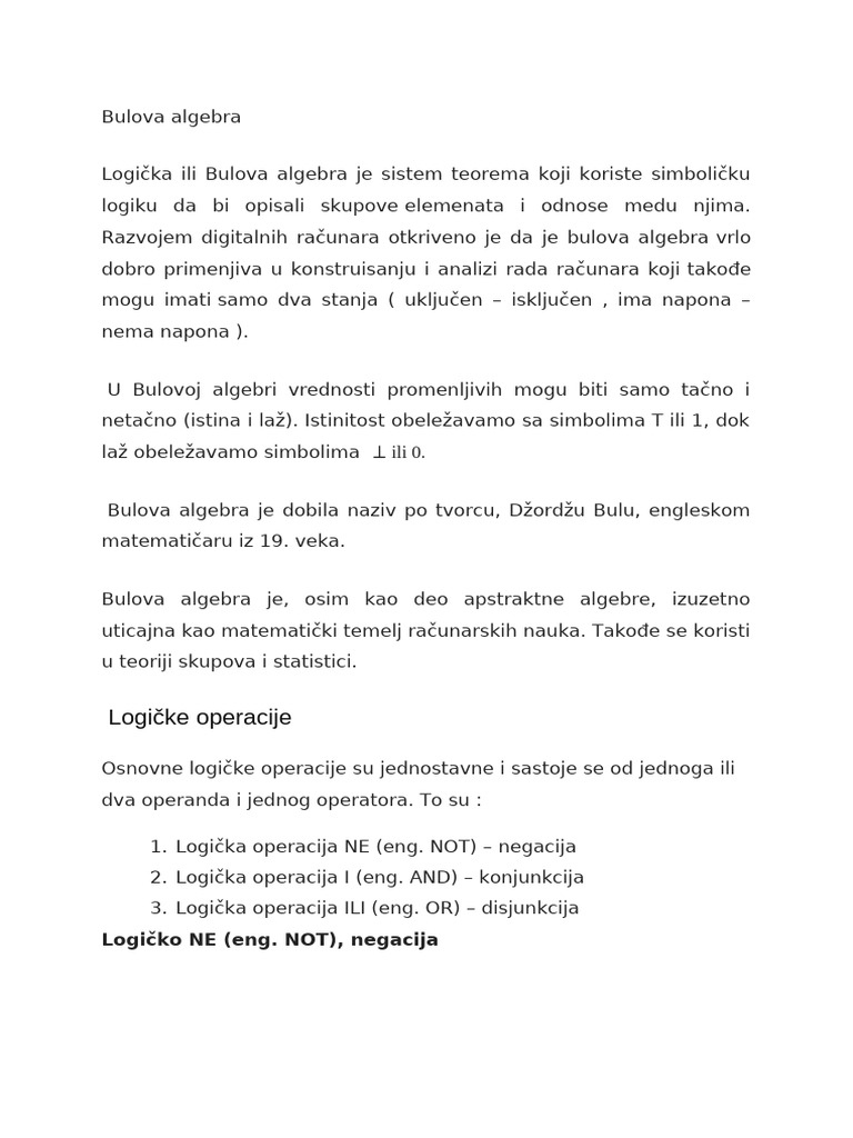 Bulova Algebra | PDF