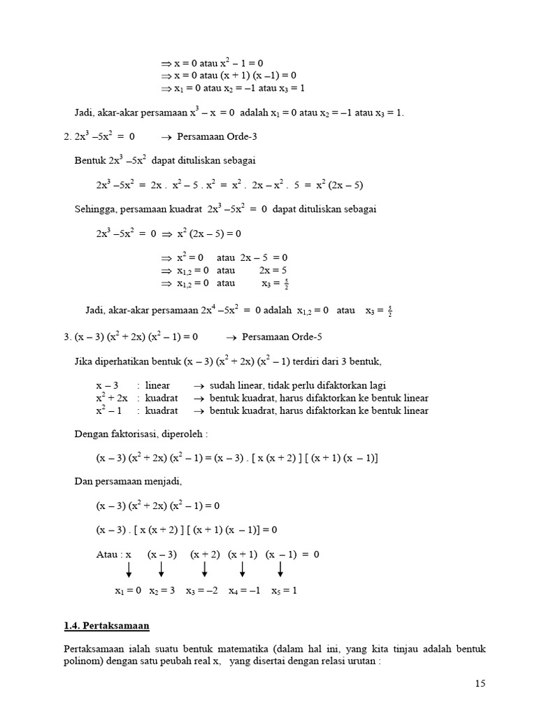 BAB I Sistem Bilangan Real | PDF