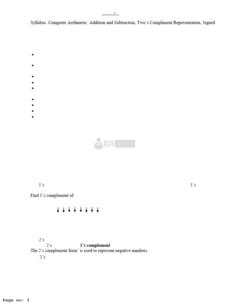 Unit 3 - Computer Organization and Architecture - WWW - Rgpvnotes.in | PDF