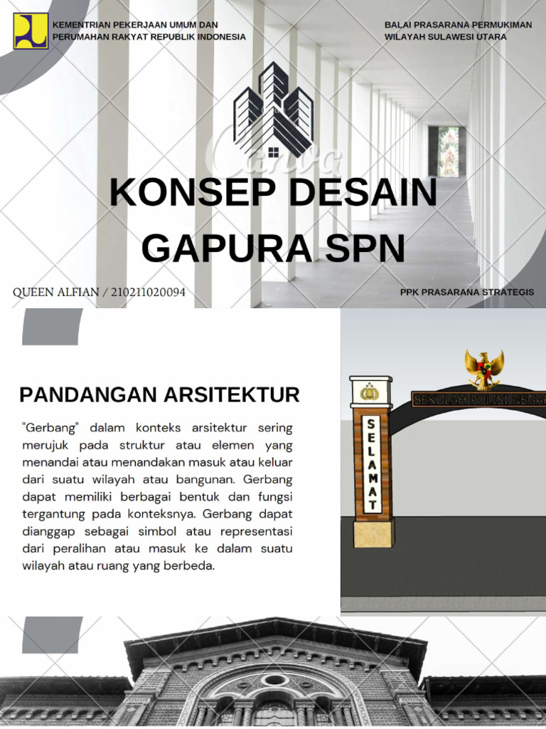 KONSEP GERBANG SPN - QUEEN ALFIAN | PDF