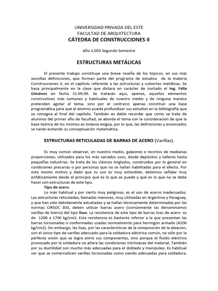 Manual de Estructuras Metálicas | PDF