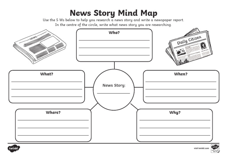 News Story Mind Map | PDF